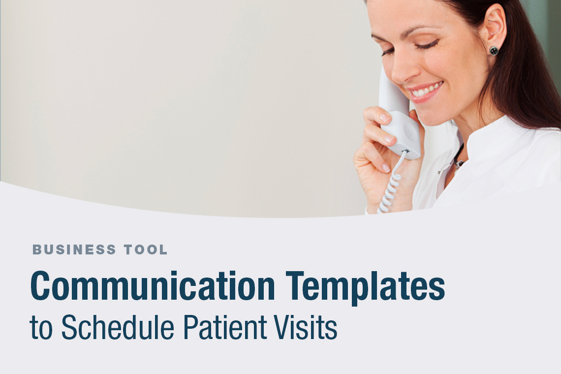 Staff Training Guide: Communication Templates to Schedule Patient ...